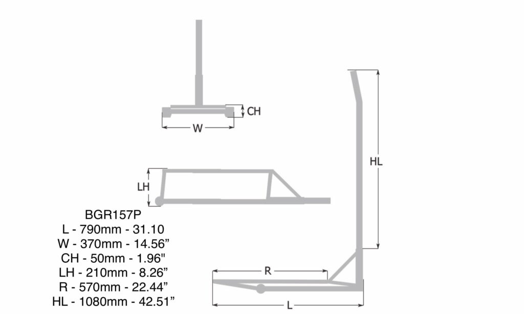 B-G Racing Quick Lift Jack – Formula Powder Coated – Motorsport Parts ...