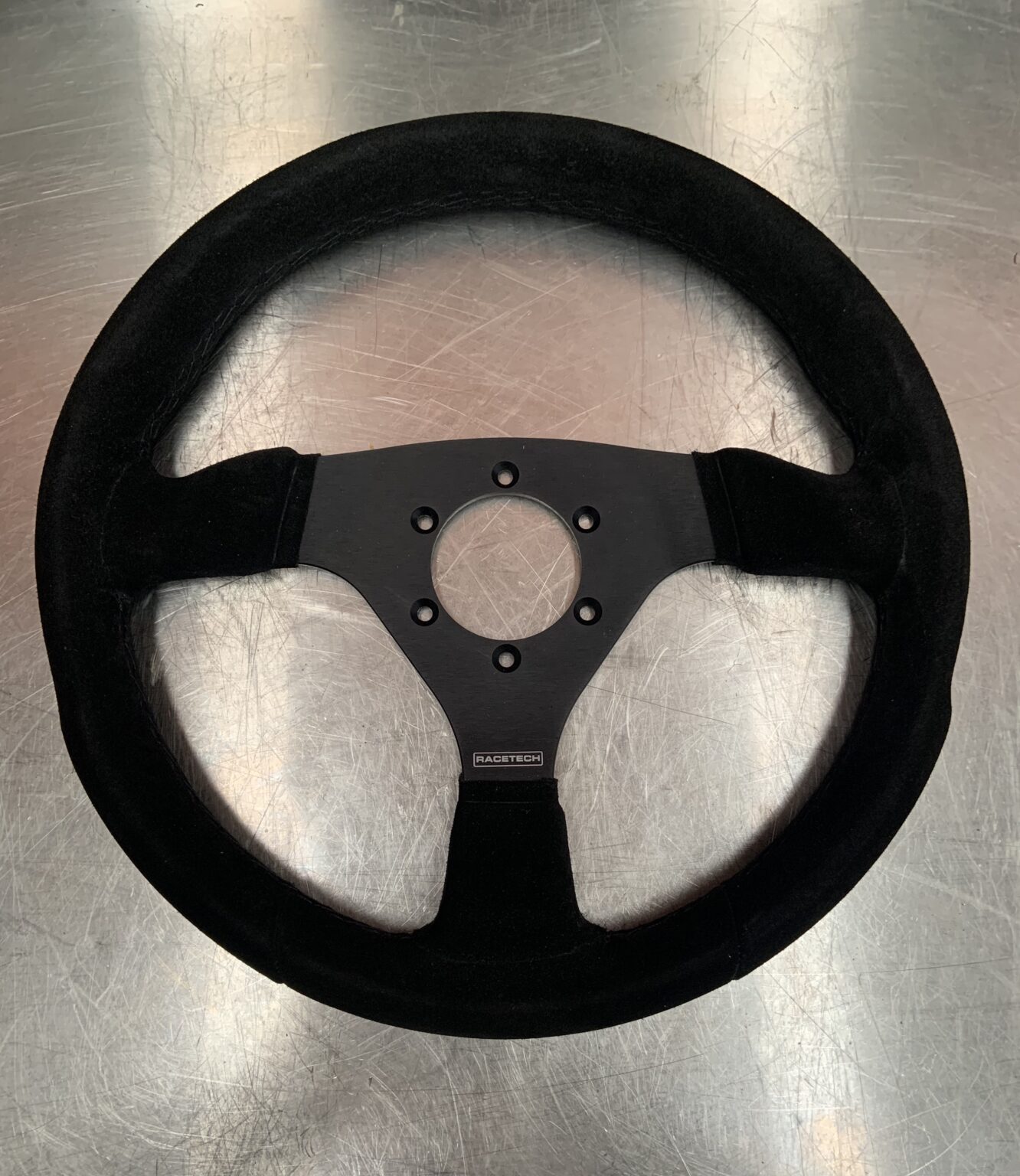 Racetech 330mm Suede Steering Wheel – Motorsport Parts Australia